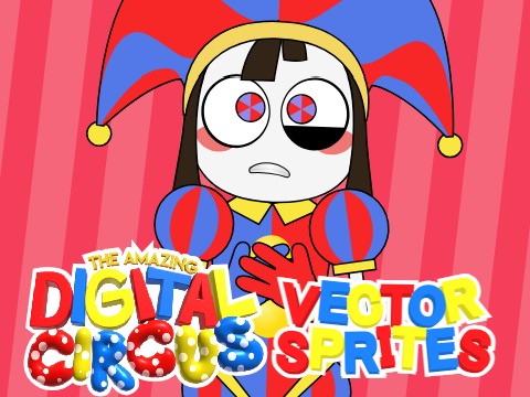 The Amazing Digital Circus Vector Sprites!
