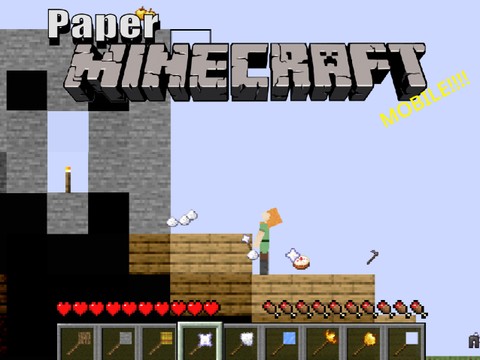Paper Minecraft Cane mod mobile