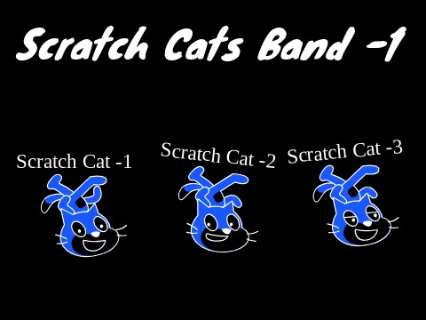 Scratch Cats Band -1