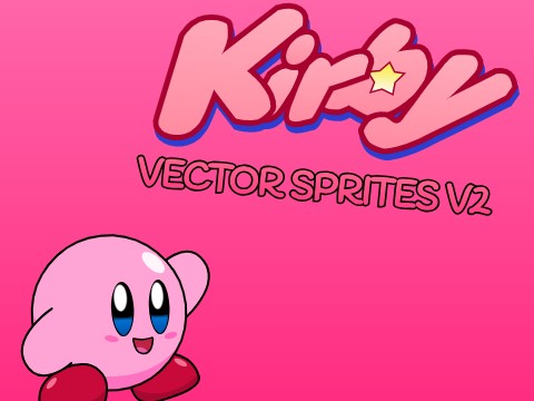 Kirby (Vector Sprite V2)