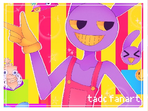 Jax || The Amazing Digital Circus Fanart ꒱]. +₊♡.