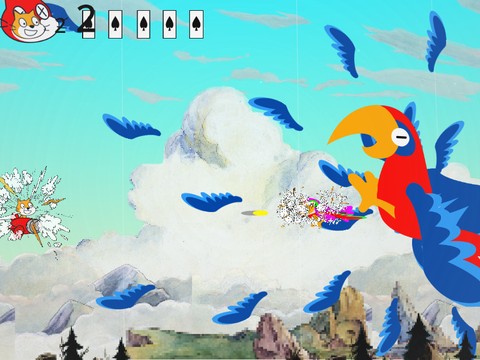 Aviary Action in scratch カップヘッド