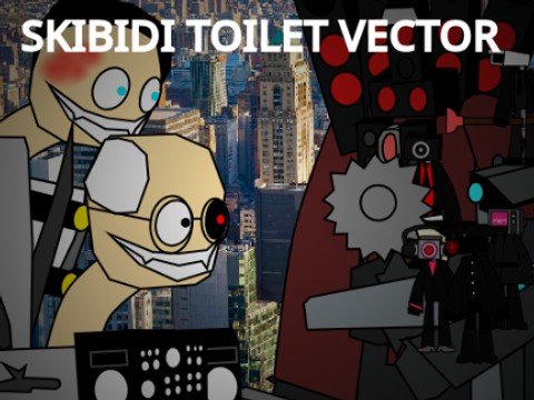 Skibidi Toilet Vector