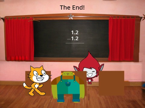 Short S1 S3 Scratch Cat Goes to Super School!