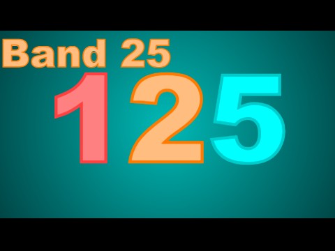 Numbers Band 25