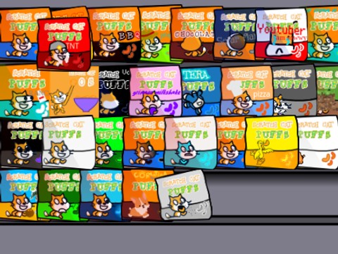 the scratch puffs (1 year)