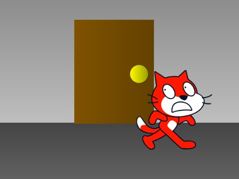 Scratch Cat Turns into a Dister