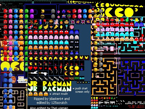 Pac Man Sprite-Sheets
