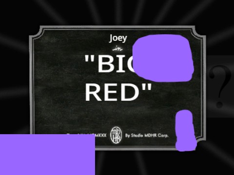 Joey In Big Red