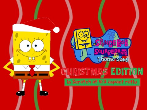 The Spongebob Christmas Theme Song Remake at 4:3 Aspect Ratio