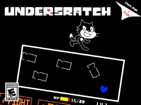 Undertale Fan Made Fight: Scratch Cat CATastrophe #Undertale #Underscratch