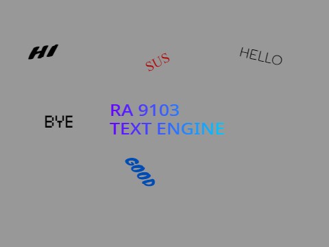 TEXT ENGINE 2.0