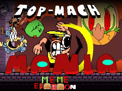 Top-Mach Mania - Pizza Tower Minigame MEME EDITON