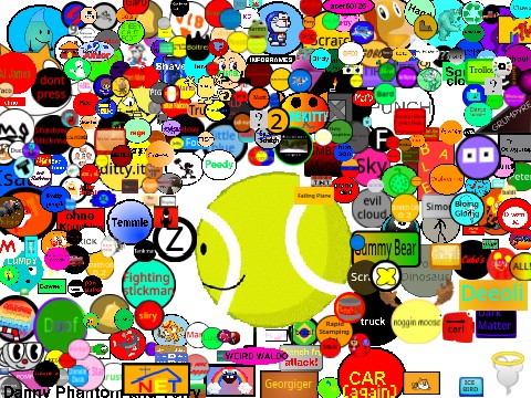 beat up tennis ball more stuff