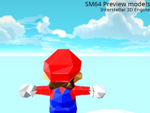 Super Mario 64 In Interstellar 3D Engine