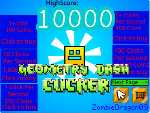 Geometry Dash CLICKER V2