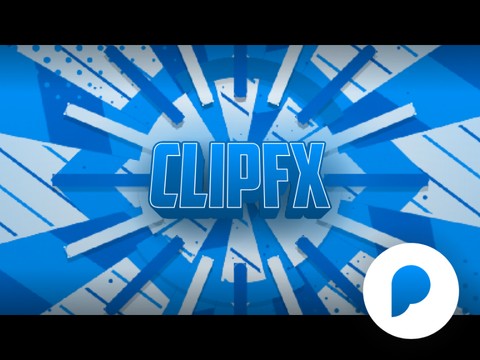 2D Blue Intro for @-Clipfx- #art #animations