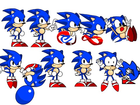 Sonic Vector Animations