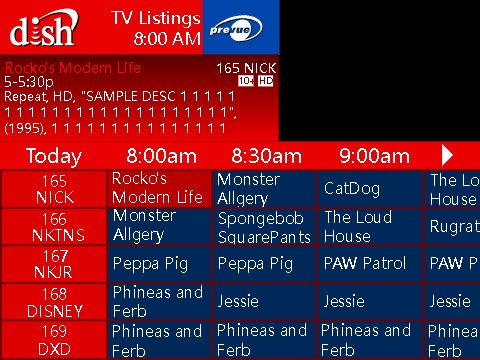 Dish Network Guide Elijahton (June,17 2020) Animated