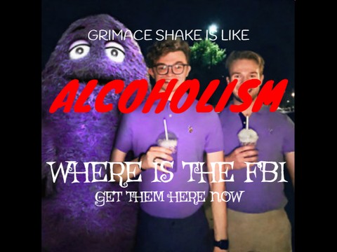 GRIMACE SHAKE MEME
