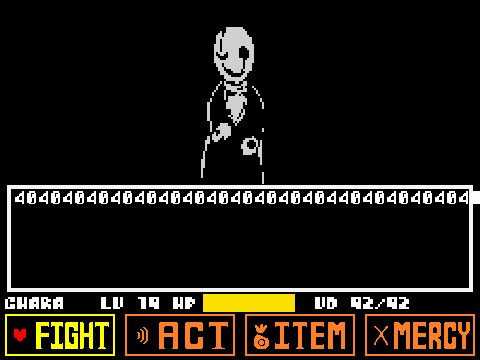 [UNDERTALE] Gaster Simulator genocide