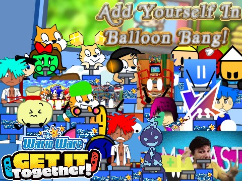 (AY Minigame) Balloon Bang! [Remix: 33 | Players: 50]