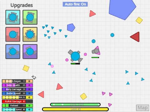 Diep.io (2D Tank Game)