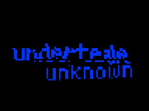 old undertale unknown sans fight