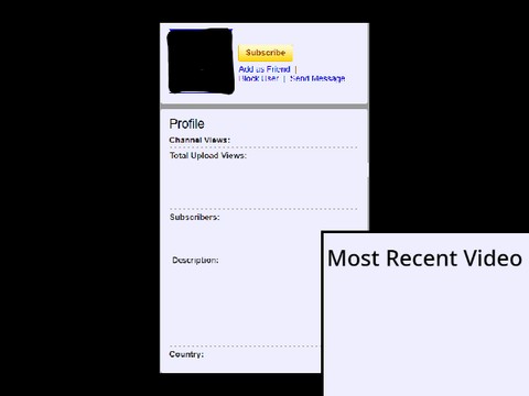 make a youtube profile