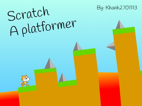 Scratch // A platformer V 1.6