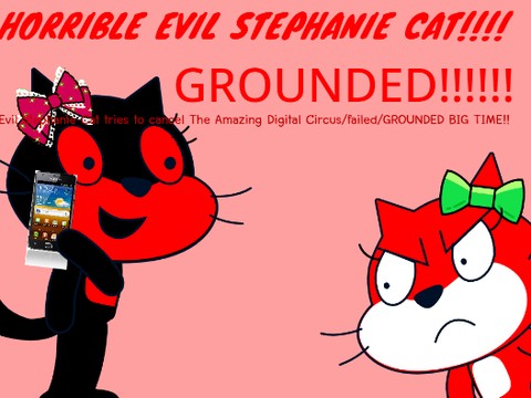 Evil Stephanie Cat tries to cancel The Amazing Digital Circus/failed ...