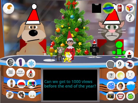 TALKING TOM AND BEN NEWS CHRISTMAS 2023