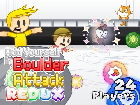 AY in Boulder Attack REDUX! DLC [ Remix 0 | 24 Players ]