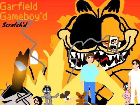 Garfield Gameboy’d - Scratch’d