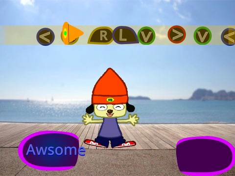 Parappa The Rapper 3 Game Engine but I made a custom chart