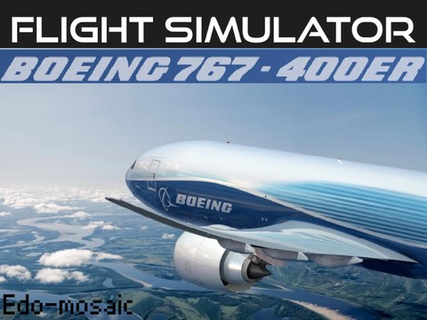 Flight Simulator / Boeing 767-400ER / 2D