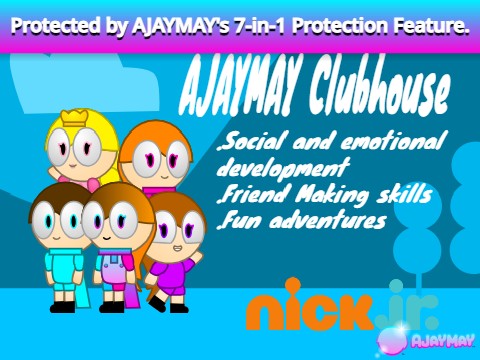 AJAYMAY Clubhouse Nick Jr. Curriculum Board