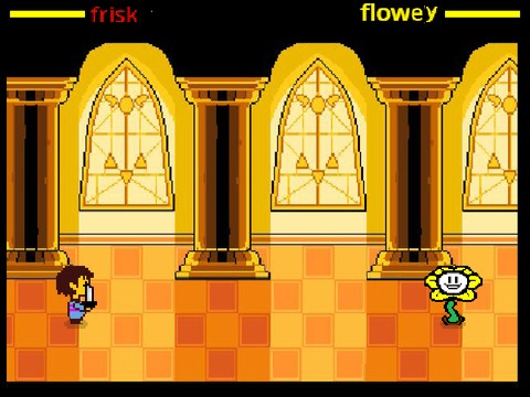 [Undertale] Frisk vs Flowey 2p