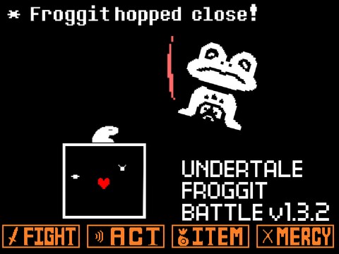 Froggit v1.3.2 wip (Undertale)
