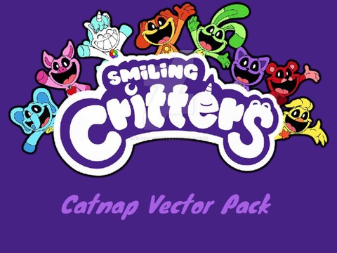Smiling Critters CatNap Vector Pack