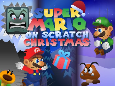 Super Mario on Scratch Christmas