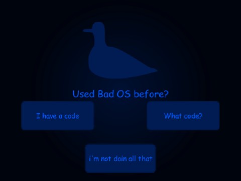 Bad OS Round 1: Intro