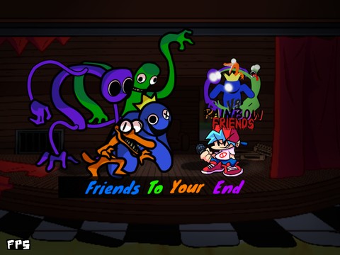 fnf vs Rainbow Friends(2d) - Friends to your end