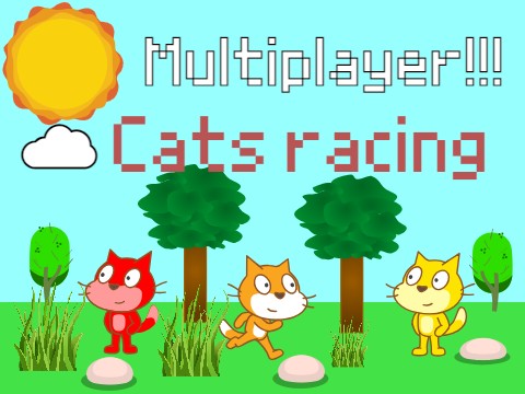 ☁ Multiplayer: Cats racing