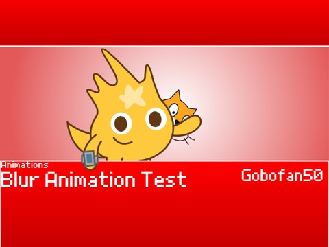Blur Animation Test