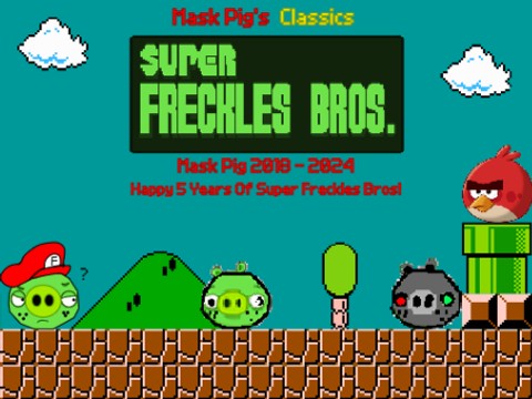 Mask Pig Classics: Super Freckles Bros