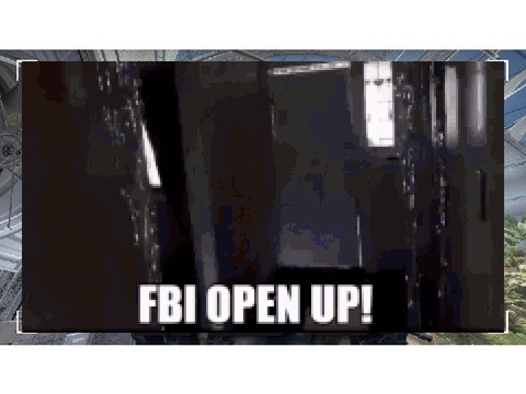 FBI OPEN UP/FBI OPEN THE DOOR 动图 Gif