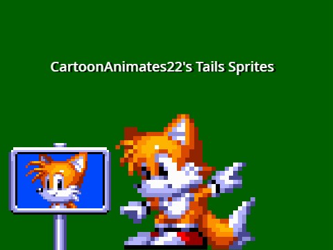 CartoonAnimates22's Tails Sprites