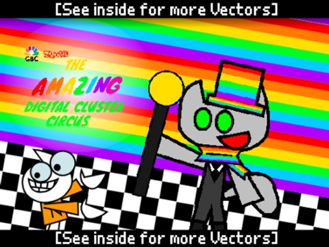 The Amazing Digital Cluster Circus Vectors