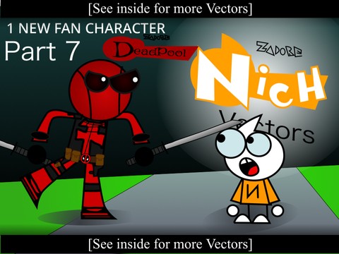 Nich Vectors Part 7 (1 New Fan Character)